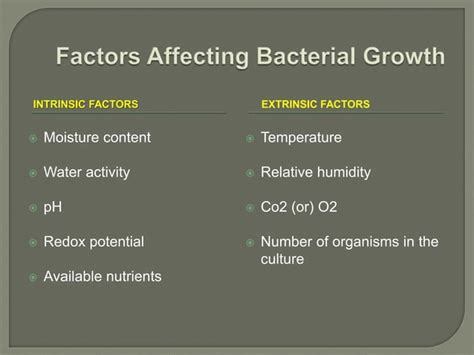Bacterial Growth Diauxic Growth Synchronous Growth And Continuous Growth Pptx Chemistry