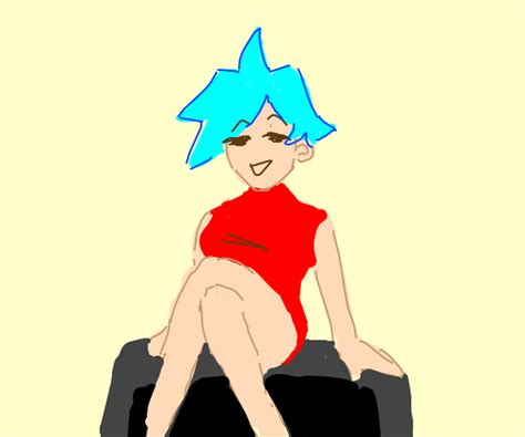 Sky Pretends To Be Gf Friday Night Funkin Drawception