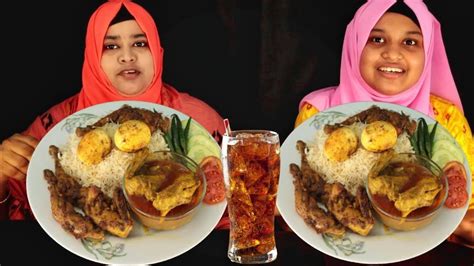 Spicy Chicken Tandory Spicy Chicken Masala Egg Curry With Polao Eating