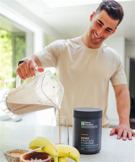 Hemp Protein Powder Chocolatevanilla 500g Combo Hemp Connect