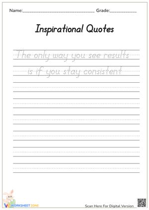 Inspirational Quotes Handwriting Handwriting Practice Handwriting
