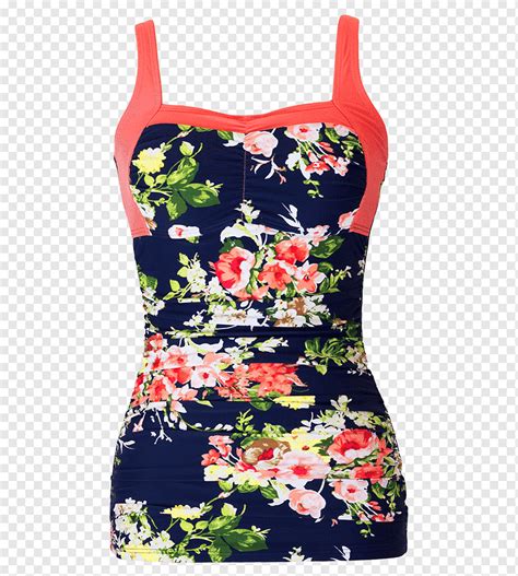 Tankini Undergarment Swimsuit Outerwear Bra Navy Floral Fashion Swimwear Human Body Png