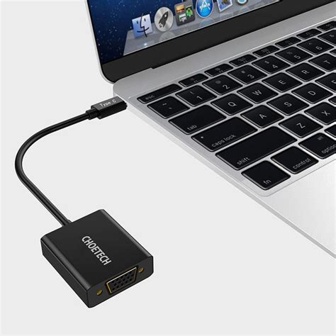 Choetech P Supported USB USB Type C To VGA Adapter