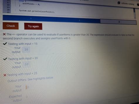 Solved Challenge Activity 342 Equality And Relational