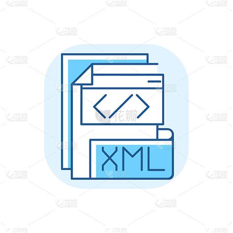 Xml文件蓝色rgb颜色图标