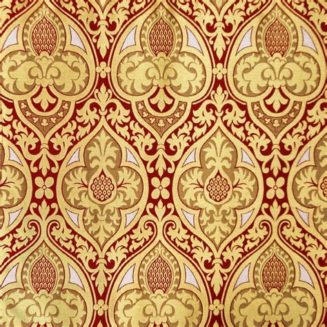 Talbot Damask Red Watts And Co