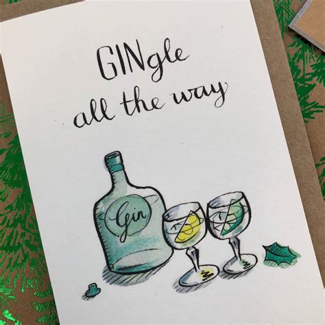 Gingle All The Way Christmas Card By Have A Gander