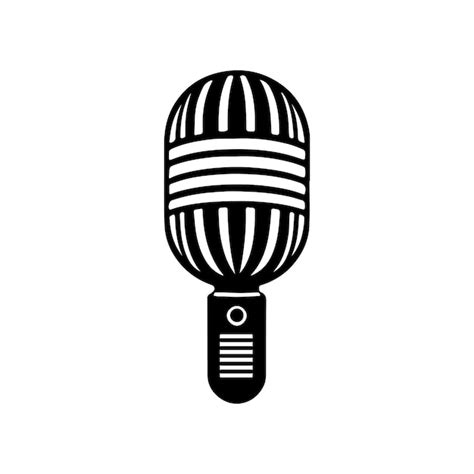 Premium Vector Microphone Vector
