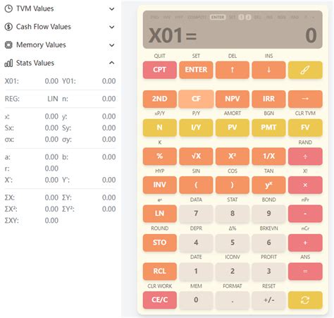 How To Use Statistics Mode With Baii Plus Calculator