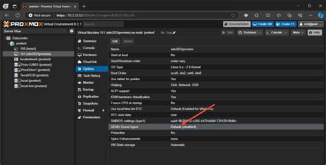 Qemu Guest Agent Installation In Proxmox Ve
