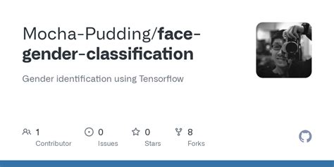 Github Mocha Puddingface Gender Classification Gender Identification Using Tensorflow