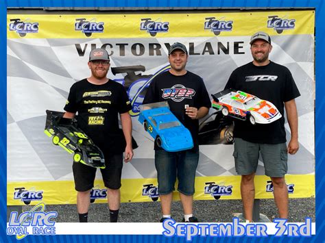 Lcrc Oval Race September 3rd Results Lcrc Raceway
