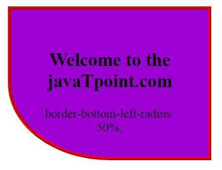 CSS Border Radius I2tutorials