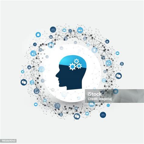 Konsep Machine Learning Kecerdasan Buatan Dan Desain Jaringan Ilustrasi
