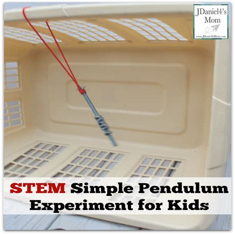 Pendulum Science Experiment