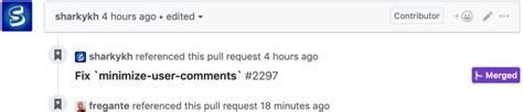 `minimize User Comment` Breaks Hidden Comments · Issue 2298 · Refined