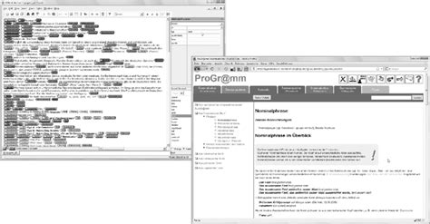Xml Stored Inside The Database Left And Converted To Html Right
