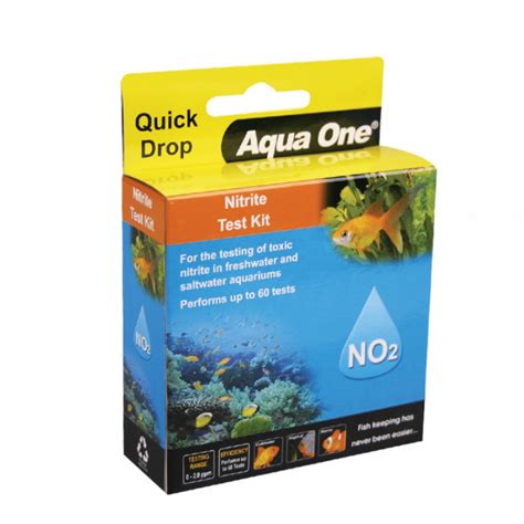 Aqua One QuickDrop Nitrite NO2 Test Kit Nick S Pet Needs