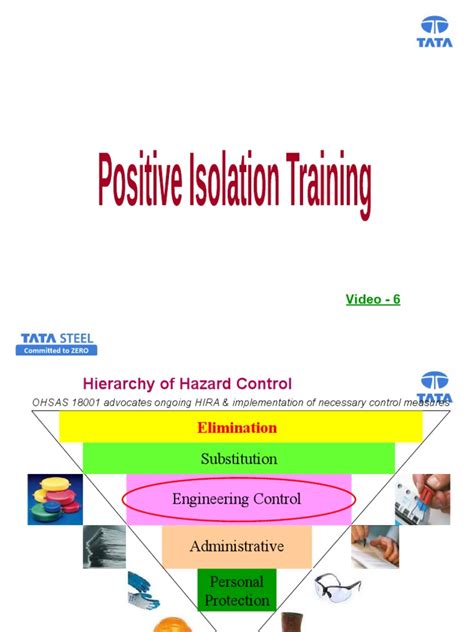 9 Training Ppt For Safety Standard On Positive Isolation Pdf Pump Energy Development