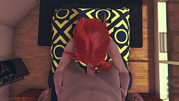 Handjob And Blowjob From Miss Fortune League Of Legends POV View With Massive Orgasm From Oral