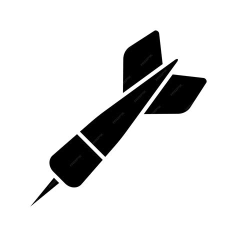 Premium Vector Dart Icon Vector Design Template Simple And Clean