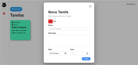 GitHub Tomoliveira OneProject Organize Suas Tarefas De Maneira Simples
