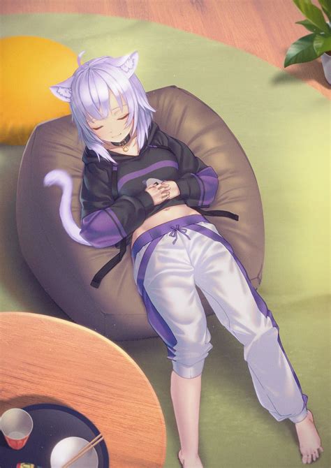 Nekomata Okayu Okayu Ch Mobile Wallpaper By NK XXX Zerochan Anime Image Board