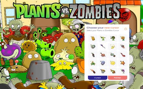 Plants Vs Zombies Custom Cursor For Google Chrome Extension Download