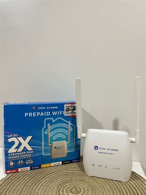 Globe Prepaid Router With Free Gomo Sim Computers And Tech Parts And Accessories Other