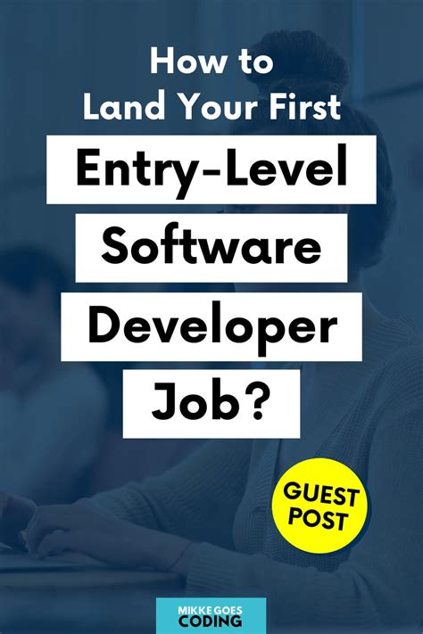 How To Land Your First Entry Level Software Developer Role 2025 Guide