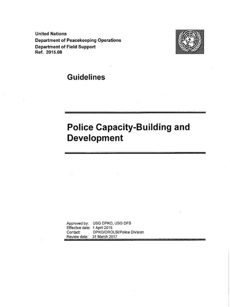 Rule Of Law 6 Policy Capacity Building And Development Pdf
