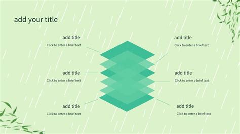 Illustration Of Green Square Shape Diagram Of Green Background Google Slide Theme And Powerpoint