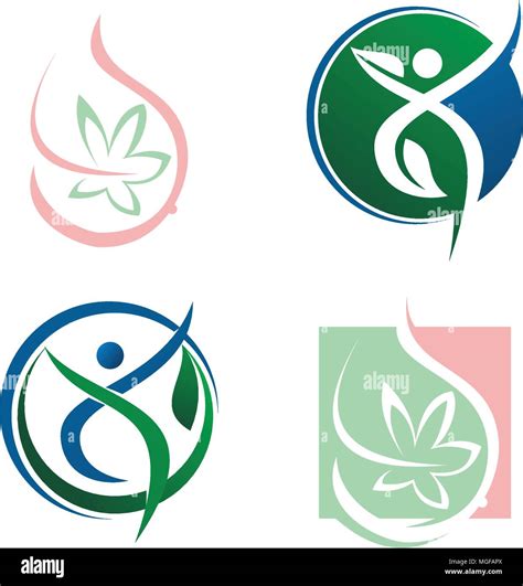 Leaf Template Vector Set Stock Vector Image And Art Alamy