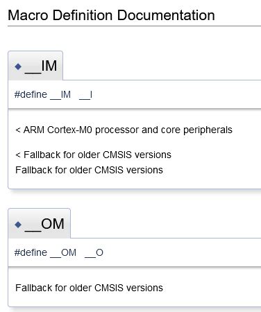 Svdconv And Documentation Of Im Om Iom Issue Arm Software Cmsis Github