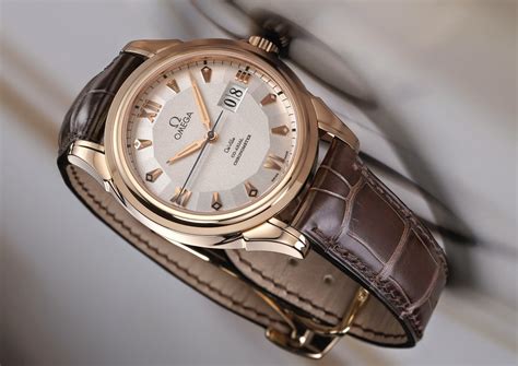 Omega - De Ville Co-Axial Big Date & De Ville Co-Axial Small Seconds ...