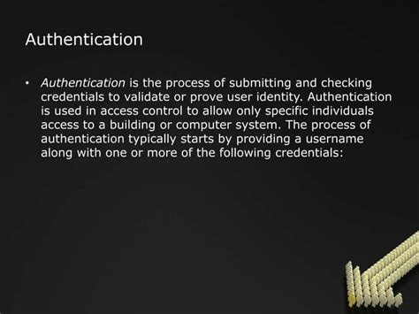 authentication vs authorization pptx internet computing
