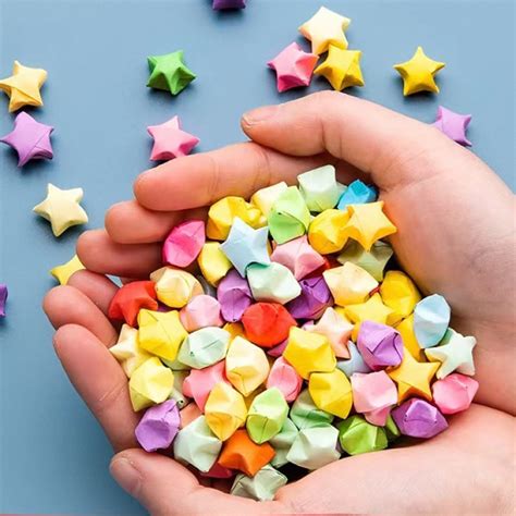 DIY Lucky Star 540pcs Star Origami Strip Shopee Philippines