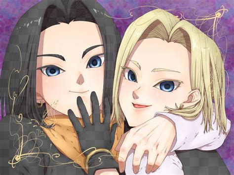 Android 18 And His Brother Dragon Ball Females Fan Art 34706266