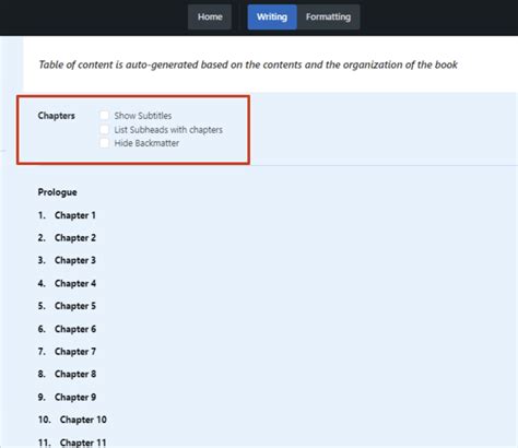How To Make A Table Of Contents In A Book The Ultimate Guide