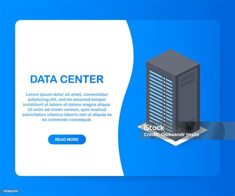 데이터 센터 클라우드 연결 호스팅 서버 컴퓨터 정보 데이터베이스 동기화 기술 벡터 일러스트입니다 가상현실에 대한 스톡 벡터 아트 및 기타 이미지 Istock