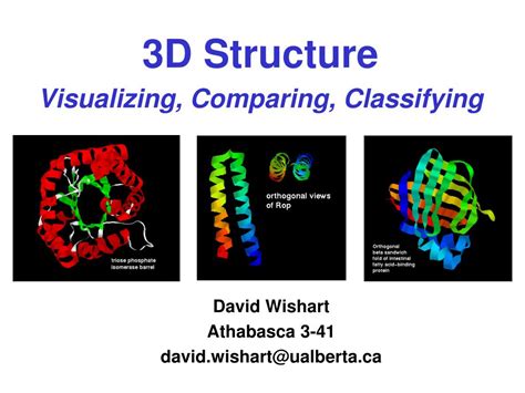Ppt 3d Structure Visualizing Comparing Classifying Powerpoint