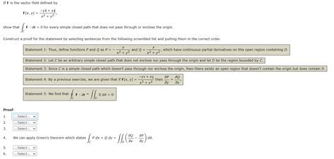 Solved If F Is The Vector Field Defined By Chegg Com