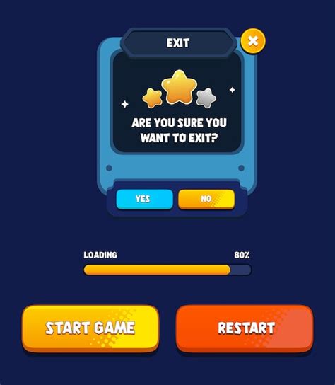 Game Popup 이미지 Freepik에서 무료 다운로드
