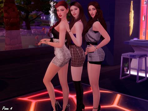 The Sims Resource Club Night Pose Pack