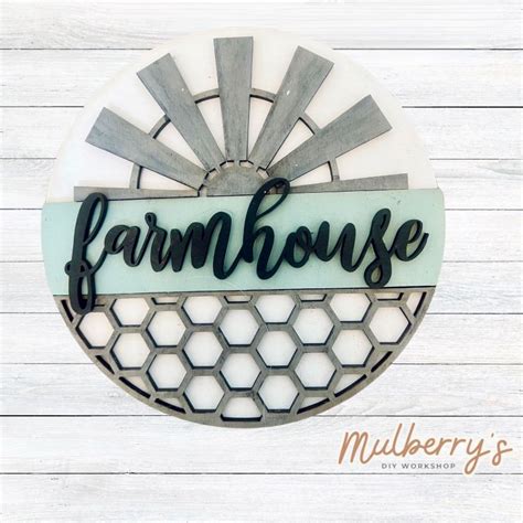 Farmhouse Large Insert Mulberrys Diy Workshop