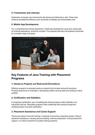 Java Training with Placement | Java online training | PDF | Web ...
