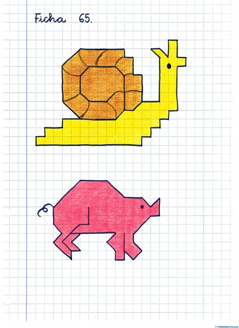 Dibujos En Cuadrícula
