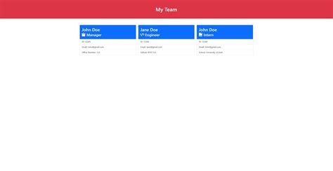 github nyx1122 team profile generator a web application that assists