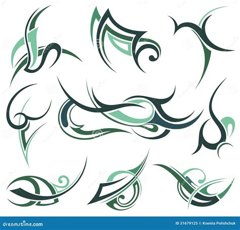 Abstract Scroll Pattern Stock Vector Illustration Of Gothic