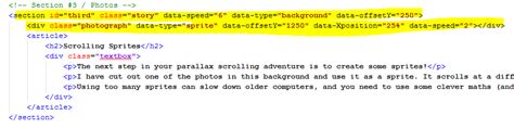 Jquery Parallax Scrolling Sprite In Wordpress Stack Overflow